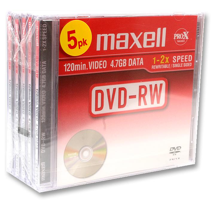 Maxell DVD-RW újraírható - 4,7GB - Műszaki Pince