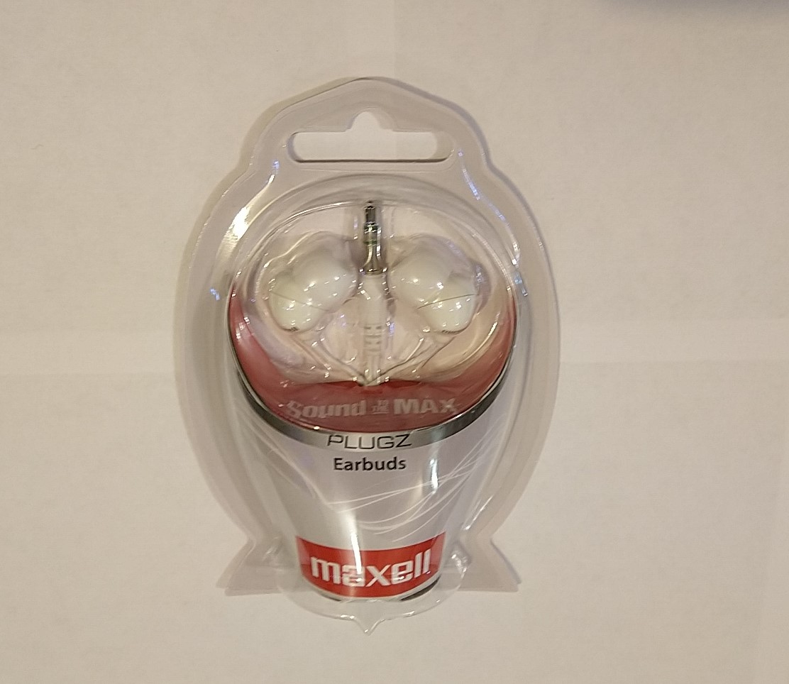 Maxell Plugz fülhallgató – fehér - Műszaki Pince