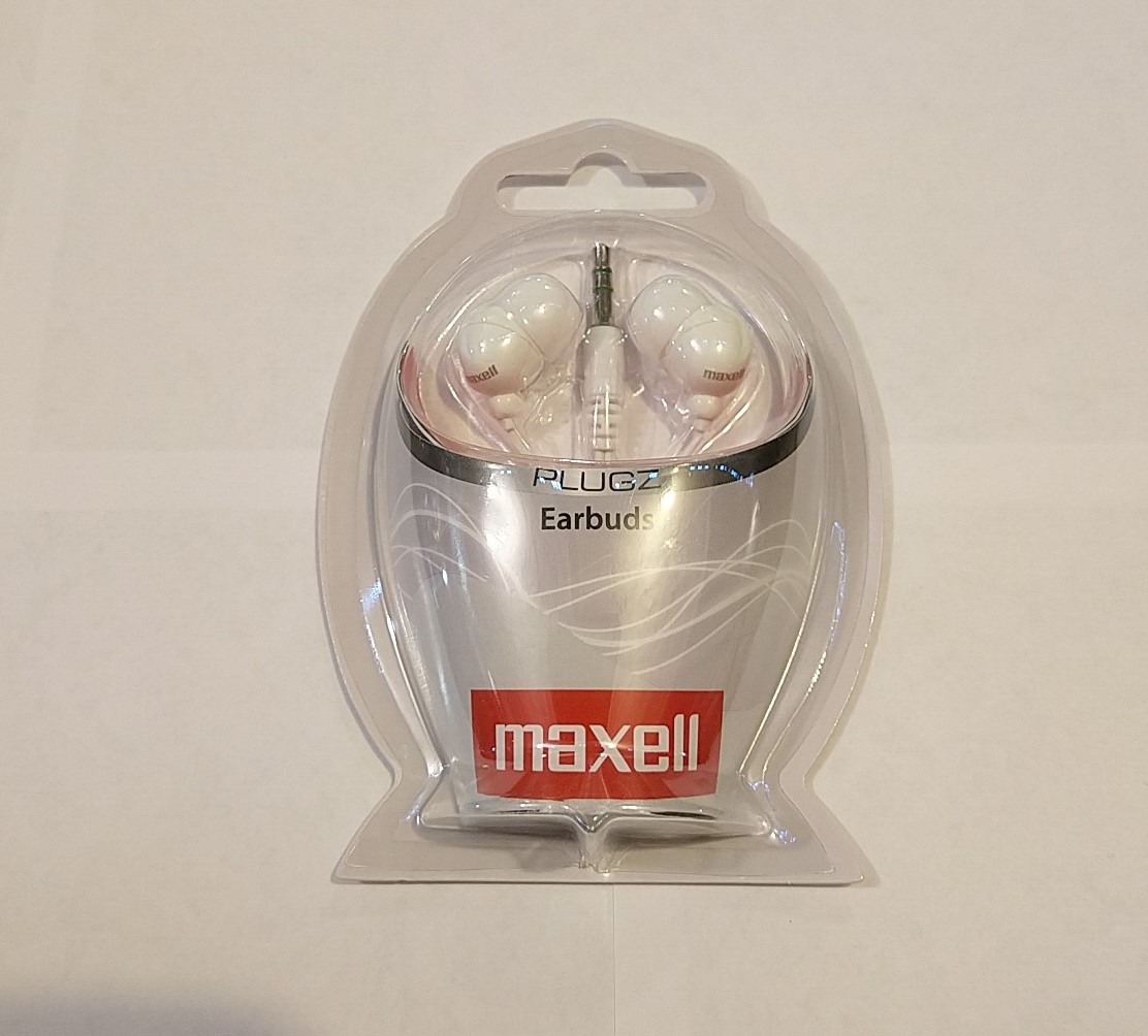 Maxell Plugz fülhallgató – fehér - Műszaki Pince