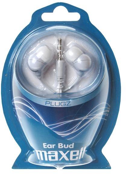 Maxell Plugz fülhallgató - fehér - Műszaki Pince