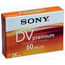 SONY MiniDV Premium Digital Video Cassette 60 kazetta - Műszaki Pince