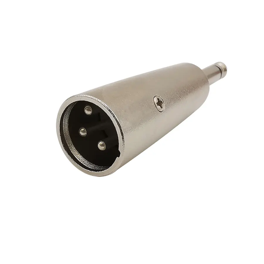 XLR adapter – 6.35 monó jack dugó / XLR dugó – M.N.C - Műszaki Pince